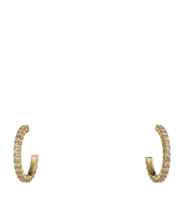 Cartier Tincelle De Hoop Earrings - Gold