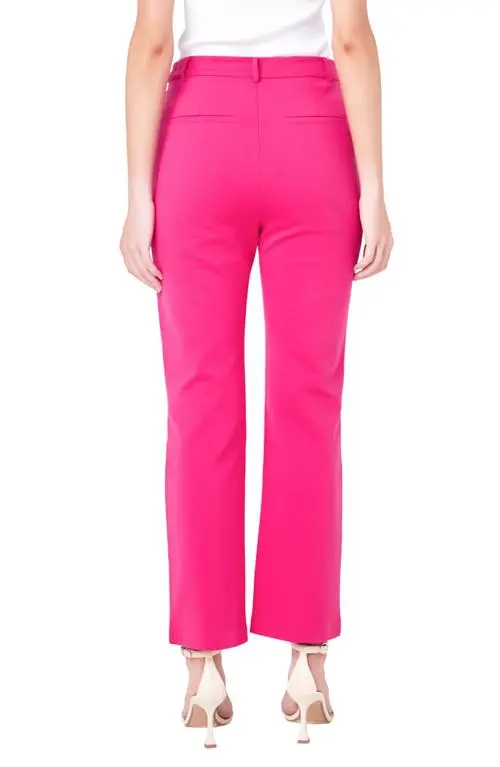 English Factory High Waist Straight Leg Pants