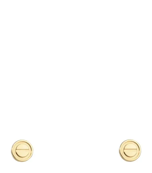 Cartier Love Stud Earrings - Gold
