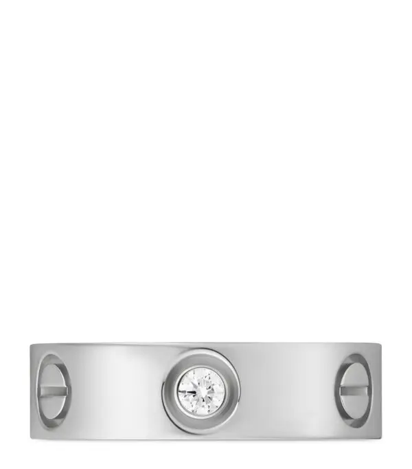 Cartier 18k Gold Diamond Love Ring