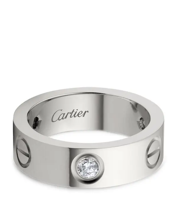 Cartier 18k Gold Diamond Love Ring