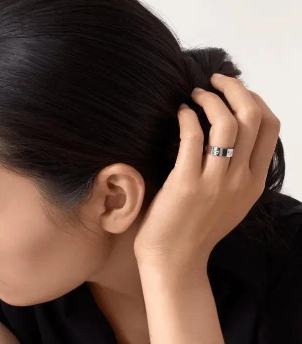 Cartier 18k Gold Diamond Love Ring