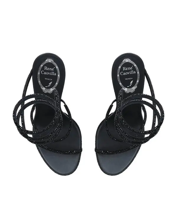 Rene Caovilla Embellished Cleo 105 Sandals