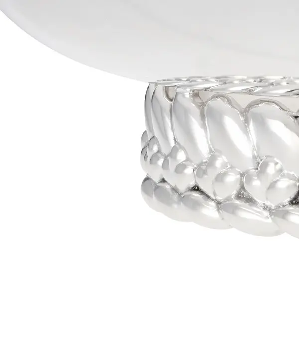 Christofle Plated Babylone Bowl - Silver