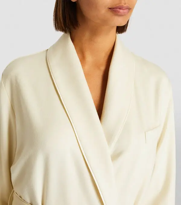 Olivia Von Halle Cashmere Logan Robe