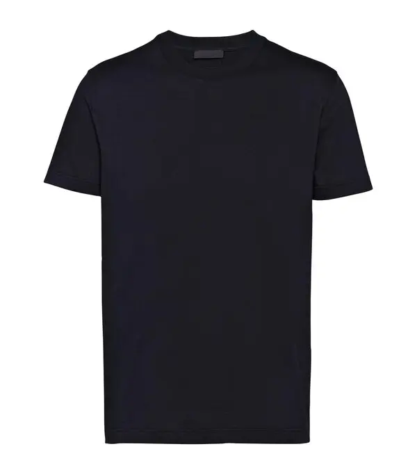 Prada Cotton Triangle T-shirt