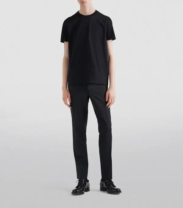 Prada Cotton Triangle T-shirt