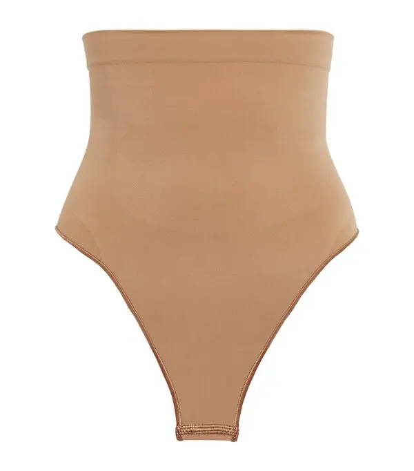 SKIMS Sculpt High-waist Thong - Brown