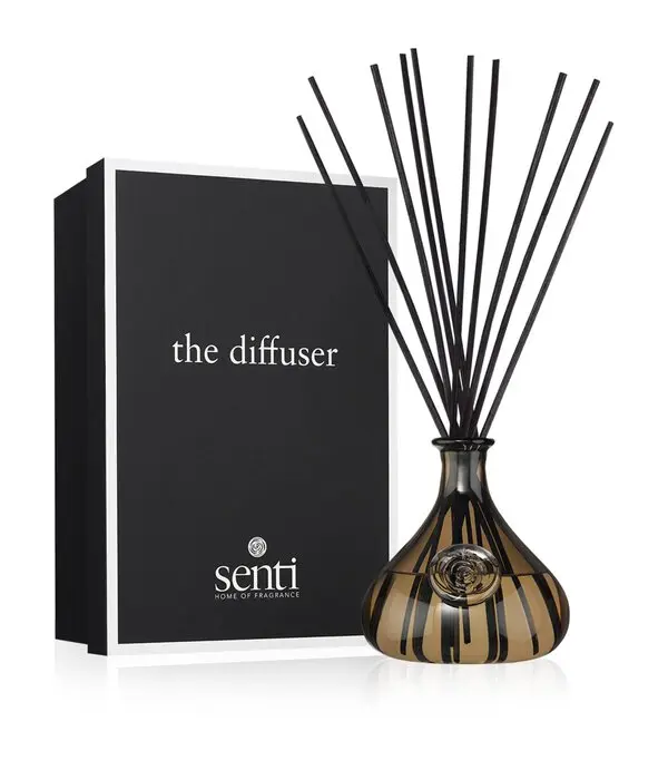 SENTI White Flowers Roman Diffuser - Clear