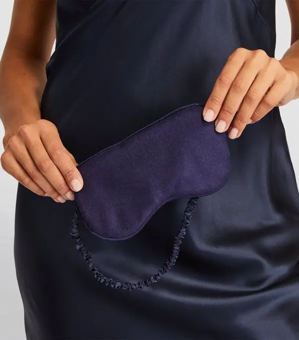 Olivia Von Halle Cashmere Eye Mask