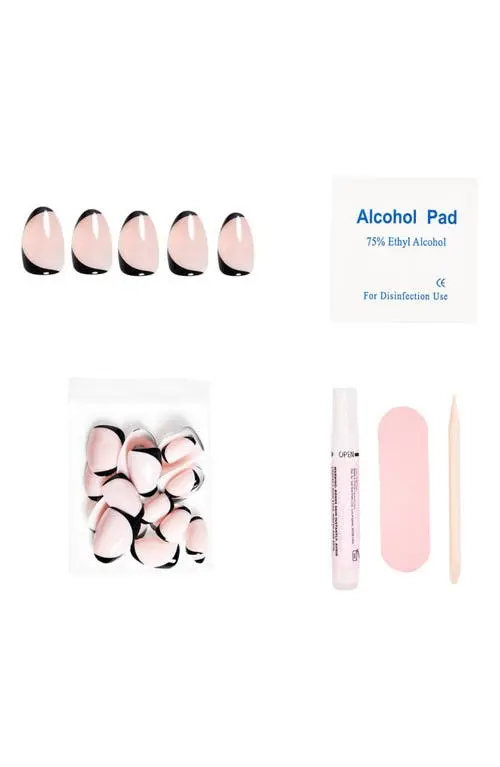 GLAMNETIC Short Oval Press-on Nails Set