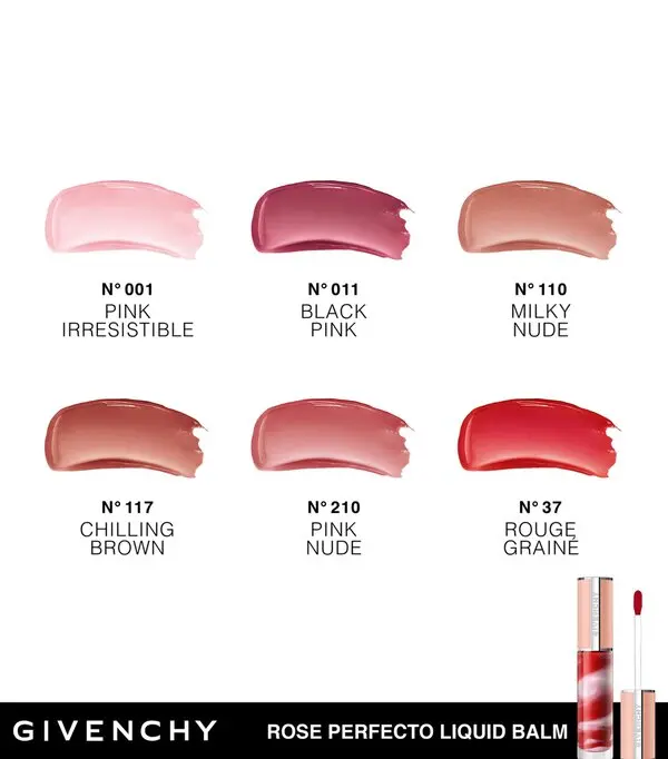 Givenchy Rose Perfecto Liquid Lip Balm - Brown