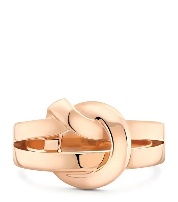 BOODLES The Knot Ring - Rose Gold