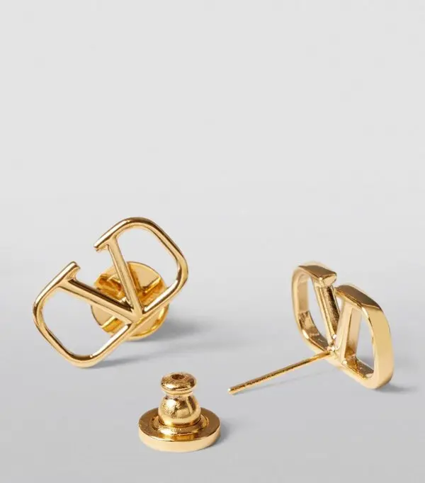Valentino Garavani Vlogo Stud Earrings