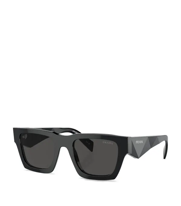 Prada Square Sunglasses - Black