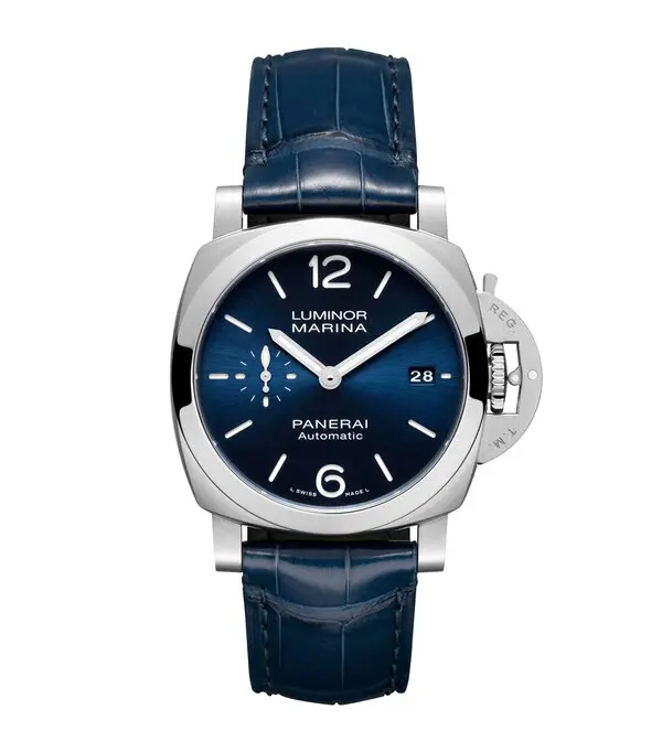 Panerai Luminor Marina Stainless Steel Watch - Blue