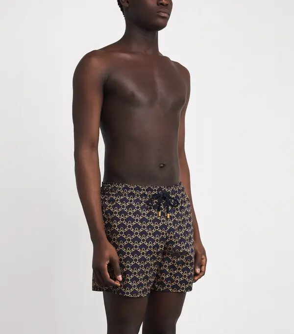 Vilebrequin Printed Swim Shorts - Blue