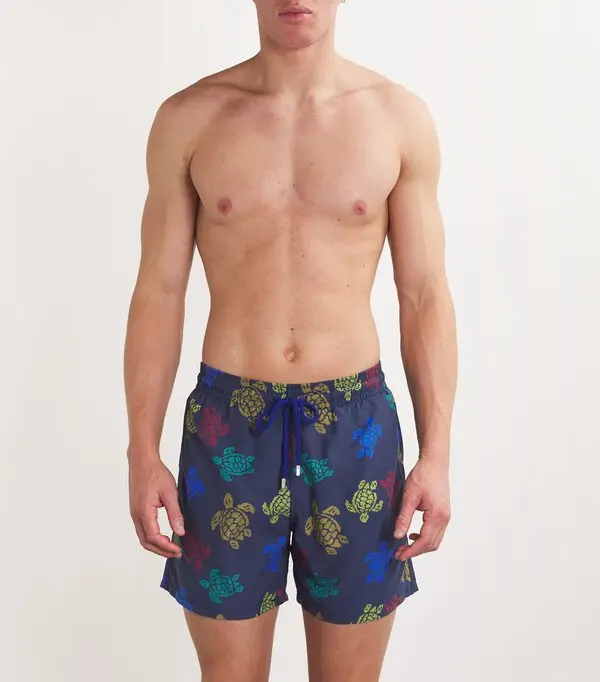 Vilebrequin Printed Swim Shorts - Navy