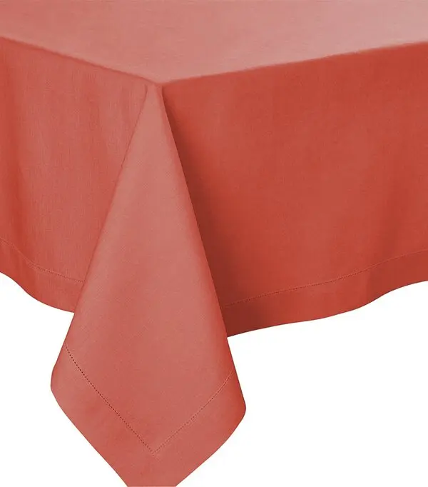ALEXANDRE TURPAULT Linen Florence Tablecloth - Red