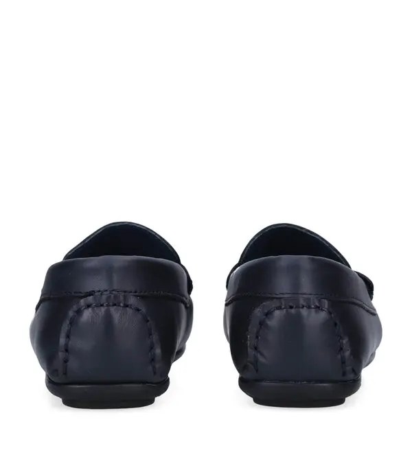 PAPOUELLI Leather Felix Loafers