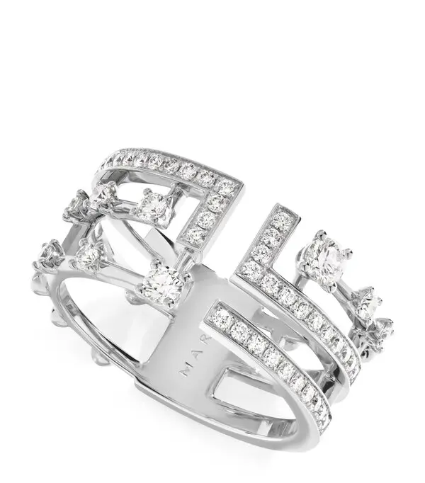MARLI NEW YORK Avenues Ring - White