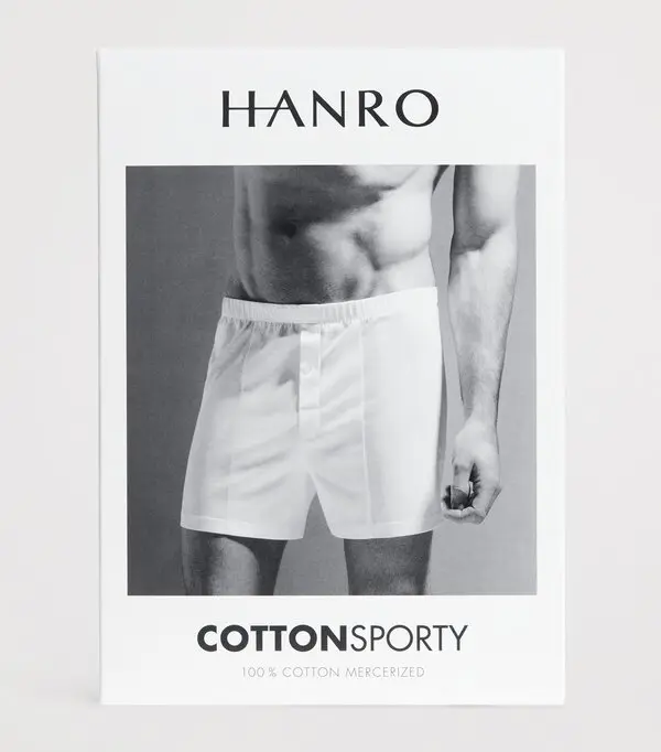 Hanro Cotton Sporty Boxer Shorts