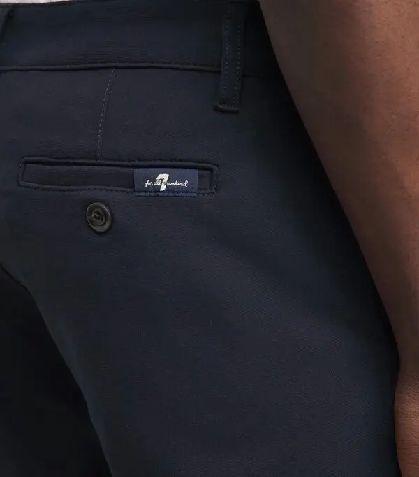7 For All Mankind Tailored Chino Shorts With Stretch