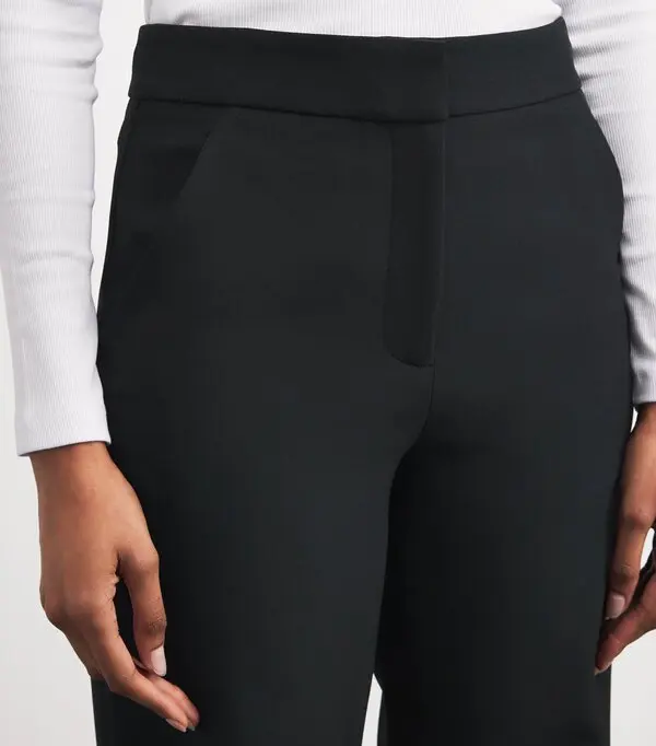 Veronica Beard Tonelli Wide-leg Trousers - Black