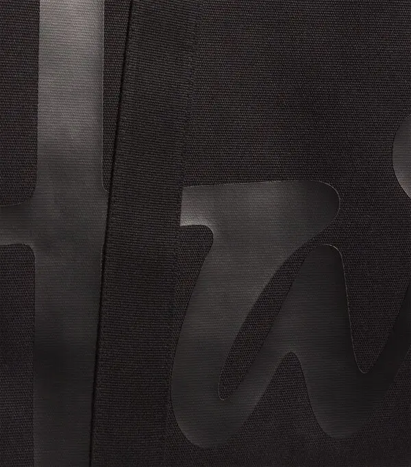 Harrods Cotton Logo Tote Bag - Black