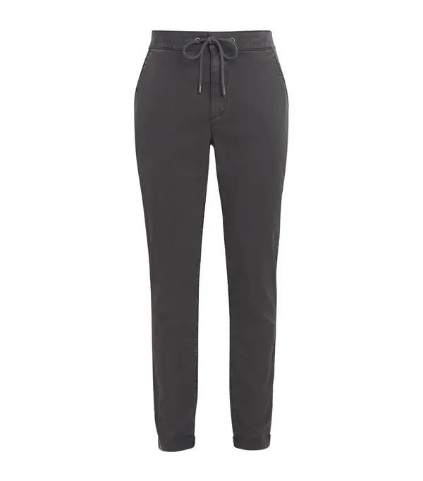Paige Drawstring Fraser Chinos - Black