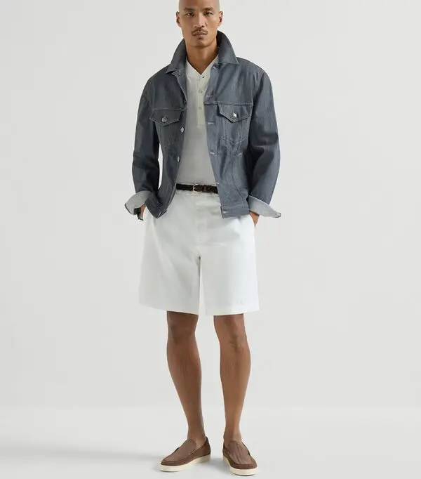 Brunello Cucinelli Suede Slip-on Sneakers