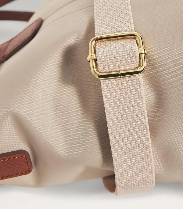 Harrods Grab Nylon Tote Bag - Neutral
