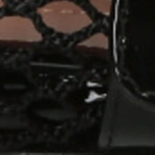 Alaïa Leather Mesh Ballet Flats