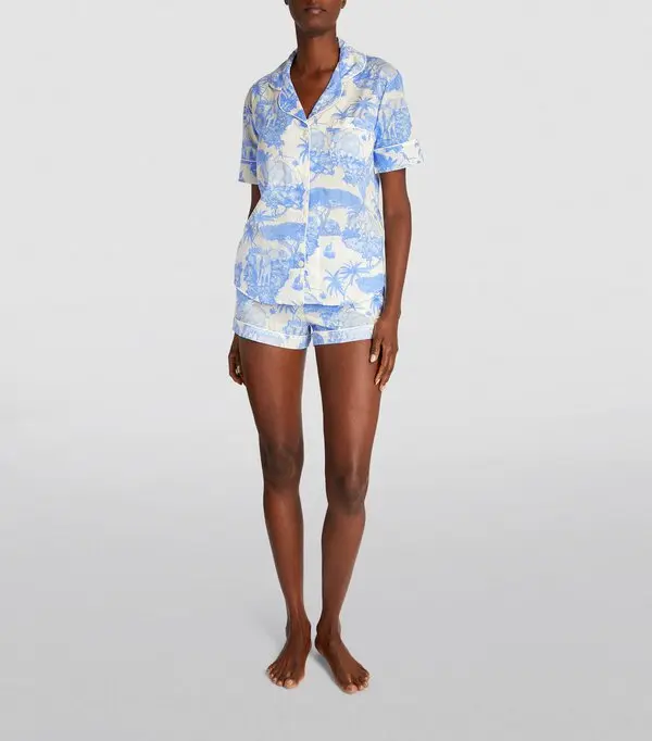 Desmond & Dempsey Short Pyjama Set