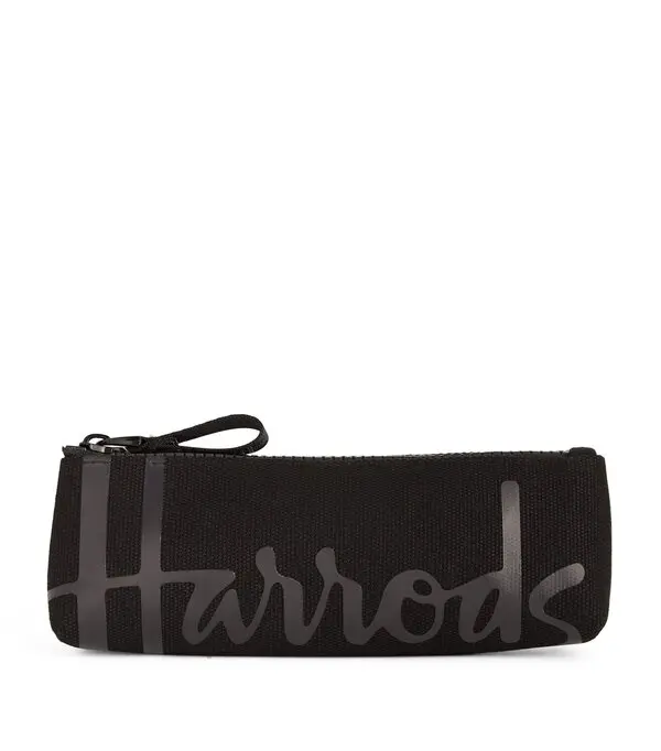 Harrods Cotton Logo Pencil Case