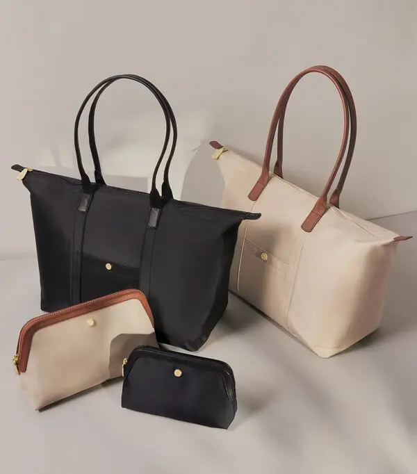 Harrods Nylon Tote Bag - Black