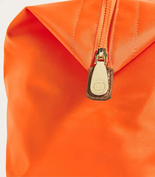 Harrods Nylon Tote Bag - Orange