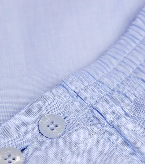 Zimmerli Cotton Woven Boxers - Blue