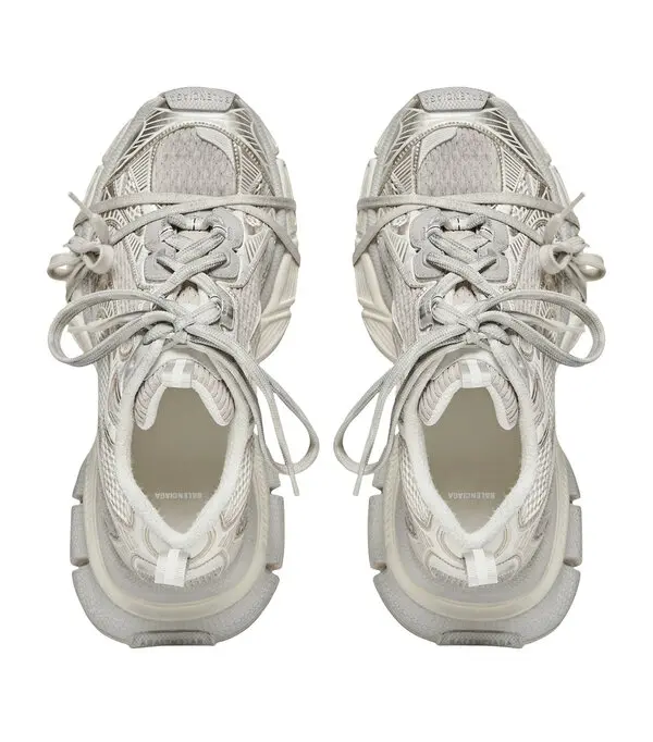 Balenciaga 3xl Lace-up Sneakers - Pink