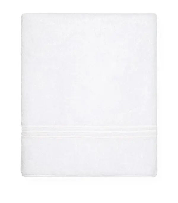 PRATESI Tre Righe Bath Towel - White