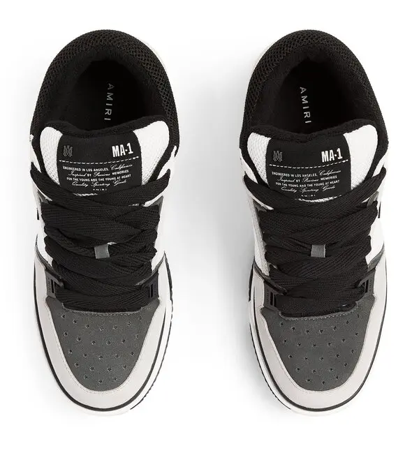 Amiri Ma-1 Leather Low-top Sneakers