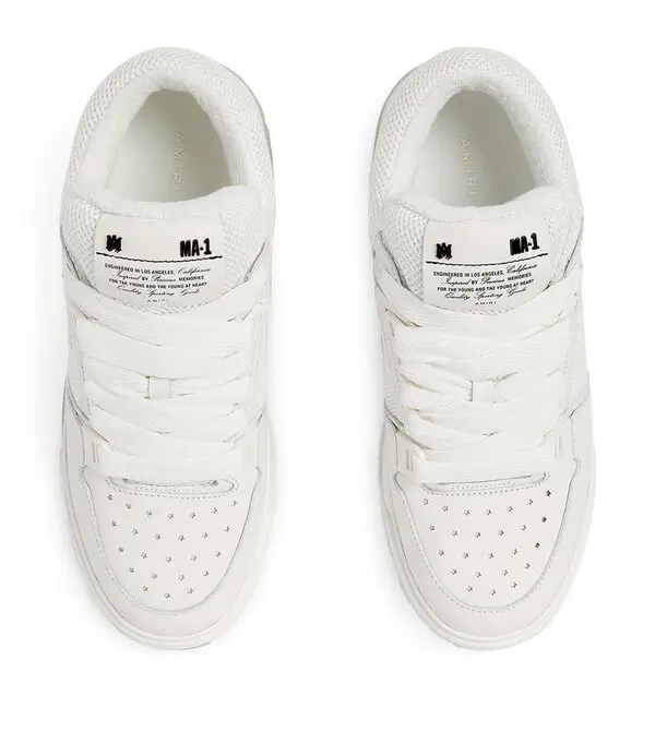 Amiri Ma-1 Leather Low-top Sneakers