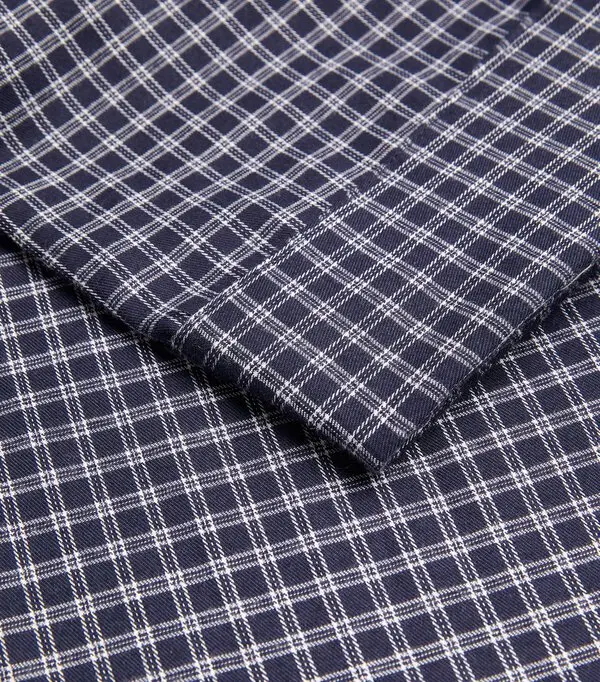Derek Rose Brushed Cotton Check Pyjama Set