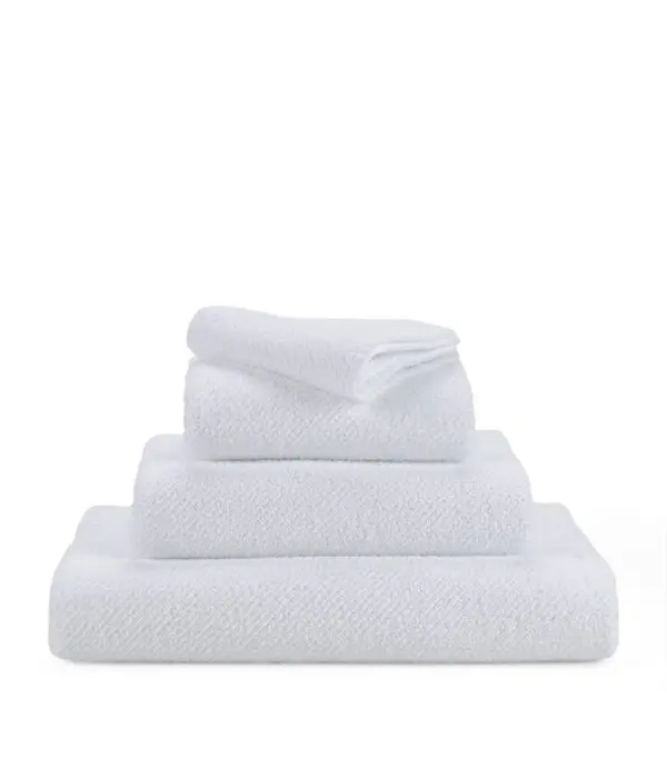 ABYSS & HABIDECOR Twill Face Cloth - White