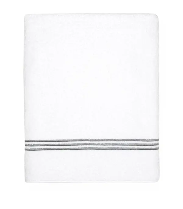 PRATESI Tre Righe Bath Sheet - Grey