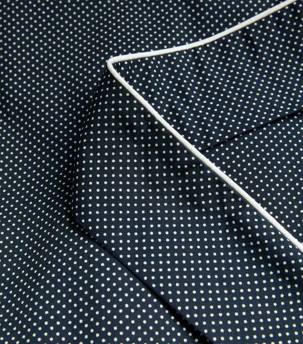 Derek Rose Polka-dot Dressing Gown