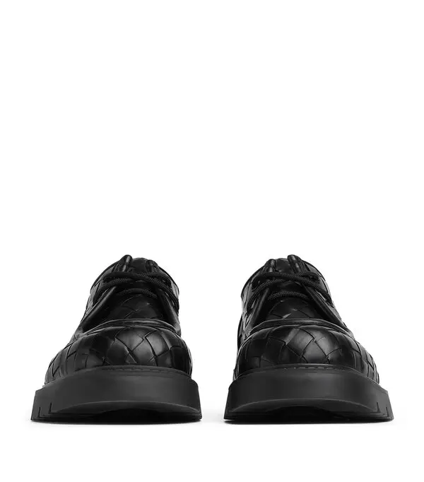 Bottega Veneta Leather Haddock Lace-up Shoes