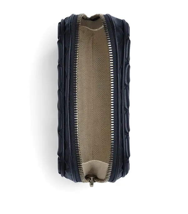 Bottega Veneta Leather Intrecciato Pouch