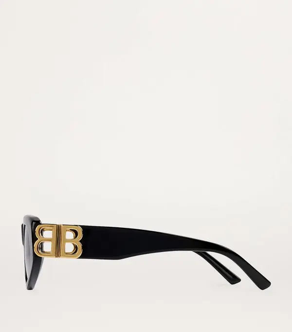 Balenciaga Dynasty D-frame Sunglasses - Black