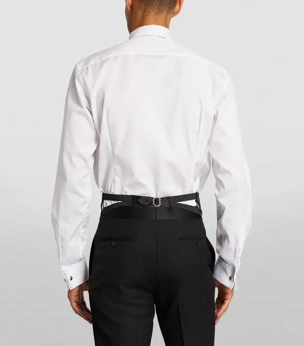 Canali Silk Cummerbund - Black
